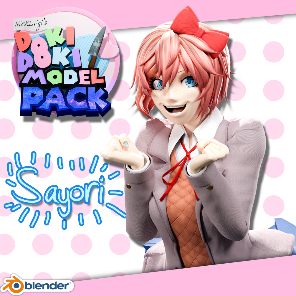 Sayori -Doki Doki Model Pack Early Access