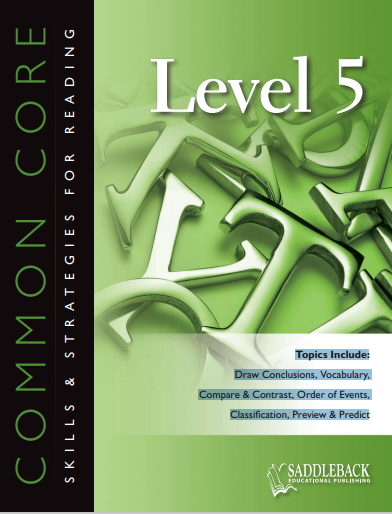 Common Core Skills & Strategies for Reading (Level 5)