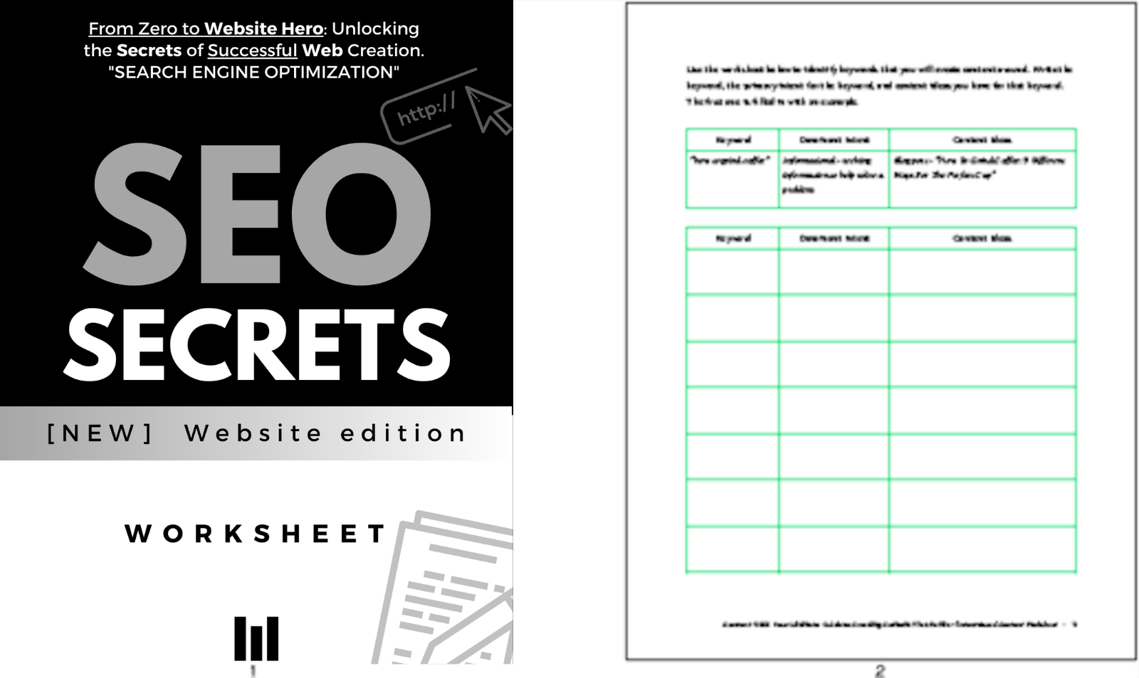 SEO SECRETS Bundle: Website