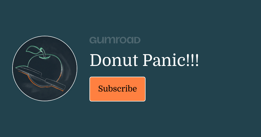 Donut Panic!!!