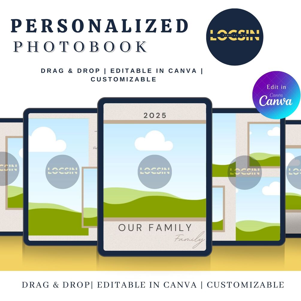 PERSONALIZED PHOTO BOOK (11X8.5)