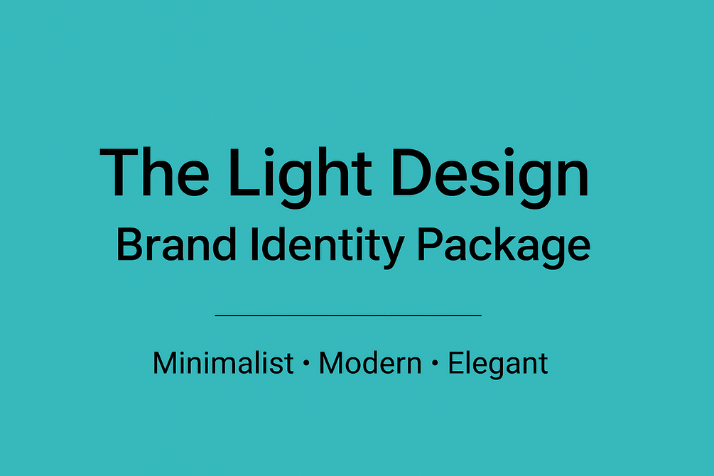 The Light Design — Brand Identity Package