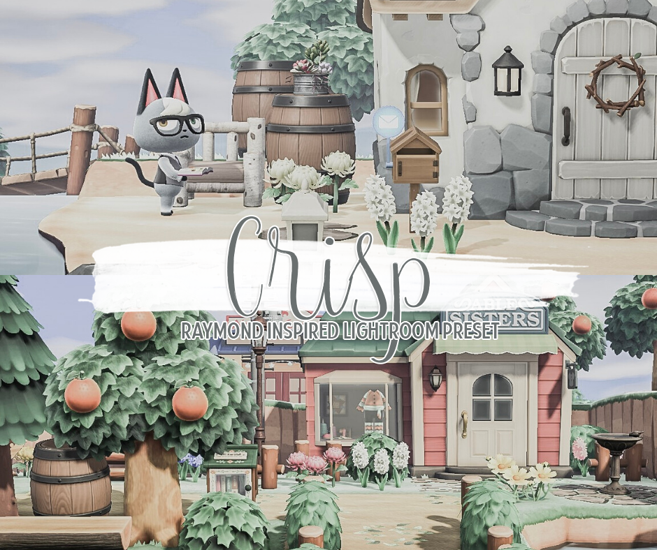 LIMITED EDITION: Animal Crossing Mobile Lightroom Preset - "Crisp"