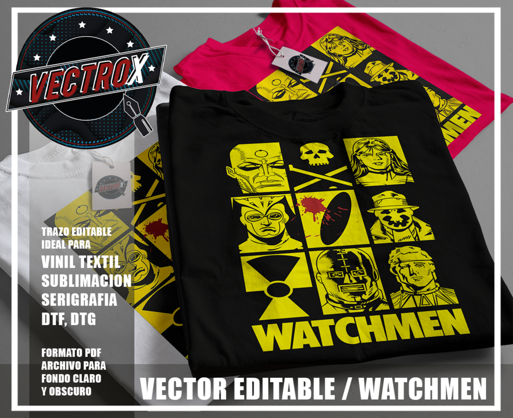 Vector Editable - Watchmen
