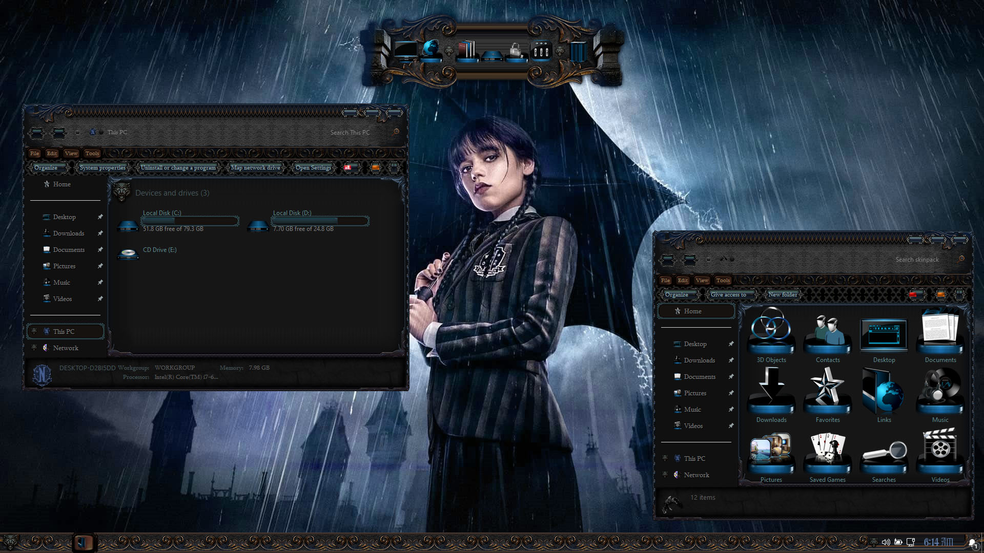 WEDNESDAY Premium Skin Pack - skinpacks.com