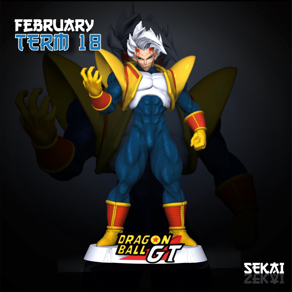 Baby Vegeta Sculpture - Sekai 3D Models - Tested and Ready for 3D printing