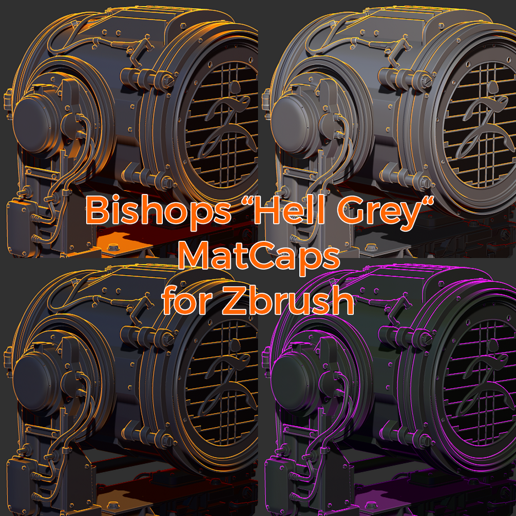 Bishops "Hell Grey" MatCaps