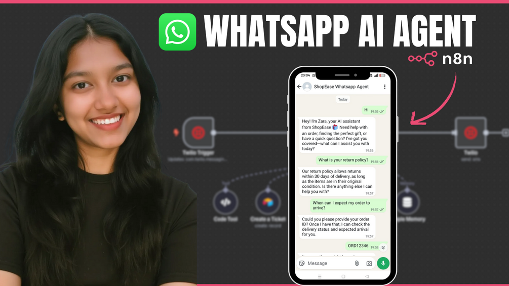Build a WhatsApp AI Agent in Just 30 Minutes (n8n Tutorial)