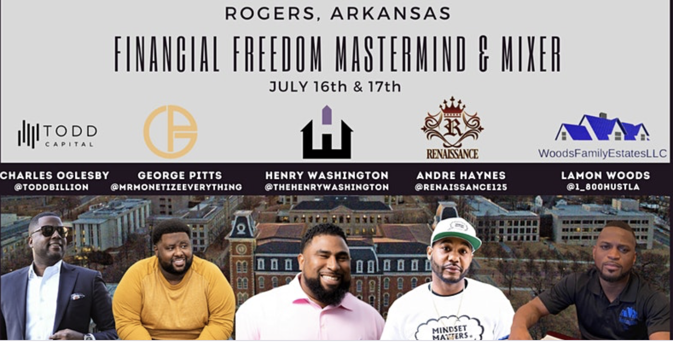 Come network and learn from 5 of the top financially free entrepreneurs ...