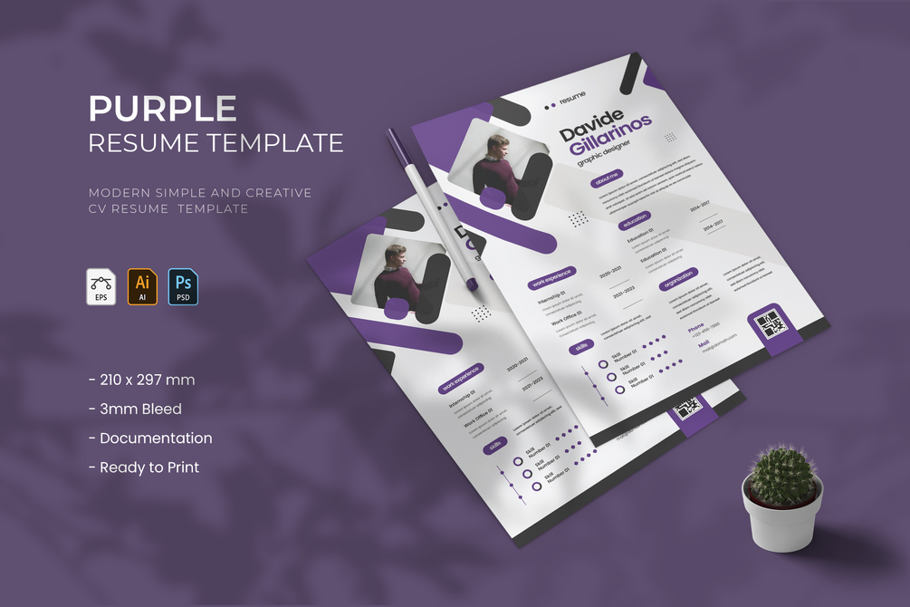 Purple - Resume