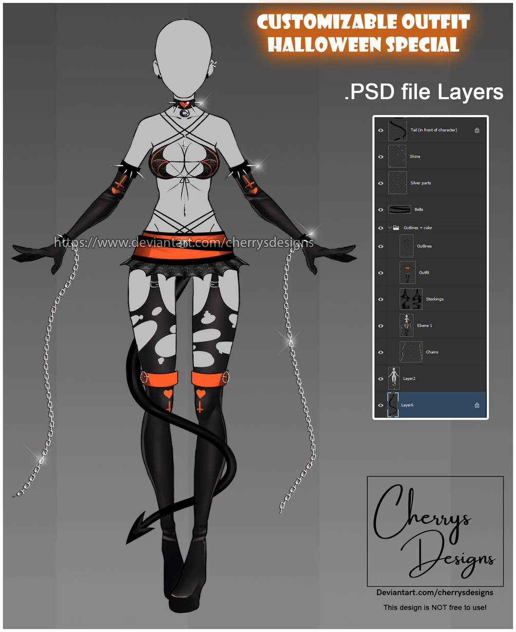 customizable Outfit Design 45