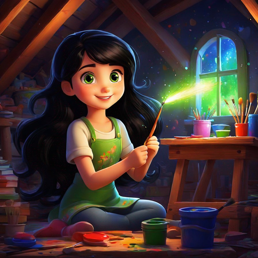 The Magic Paintbrush - bed story for kids