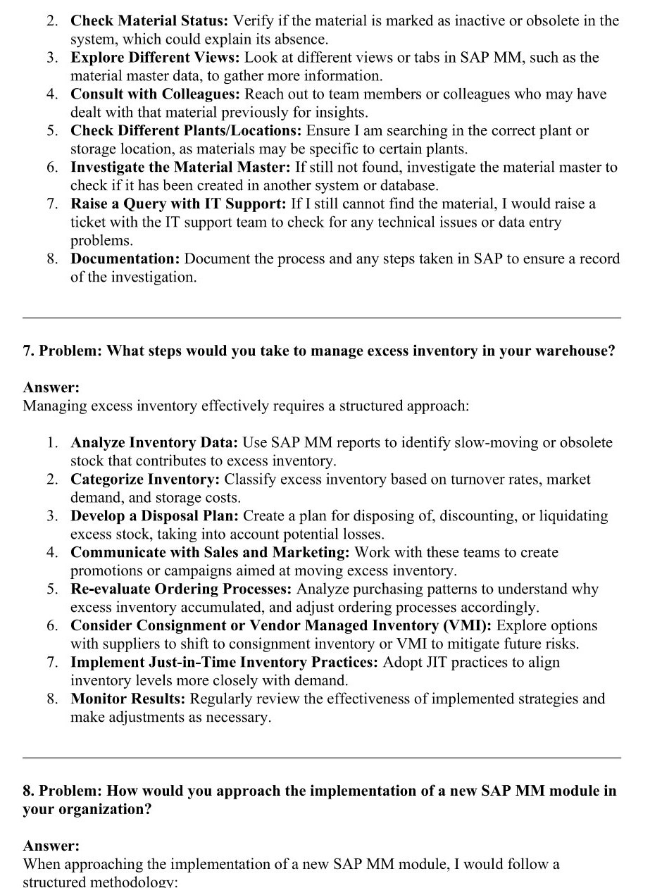 6 PDFs containing ALL Types of Most Asked Interview Q&A (Scenario-Based, Technical-Based ...