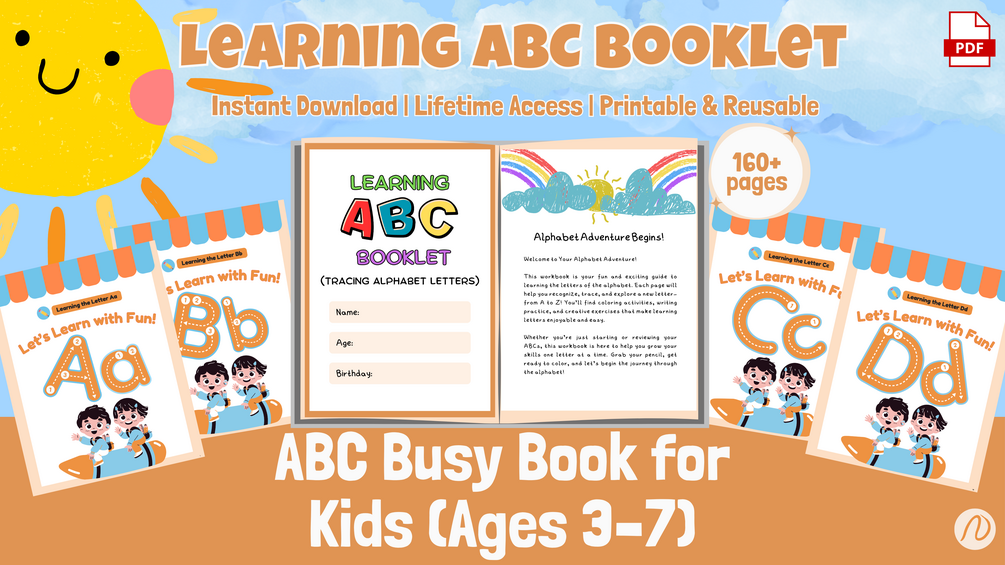 Learning ABC Booklet