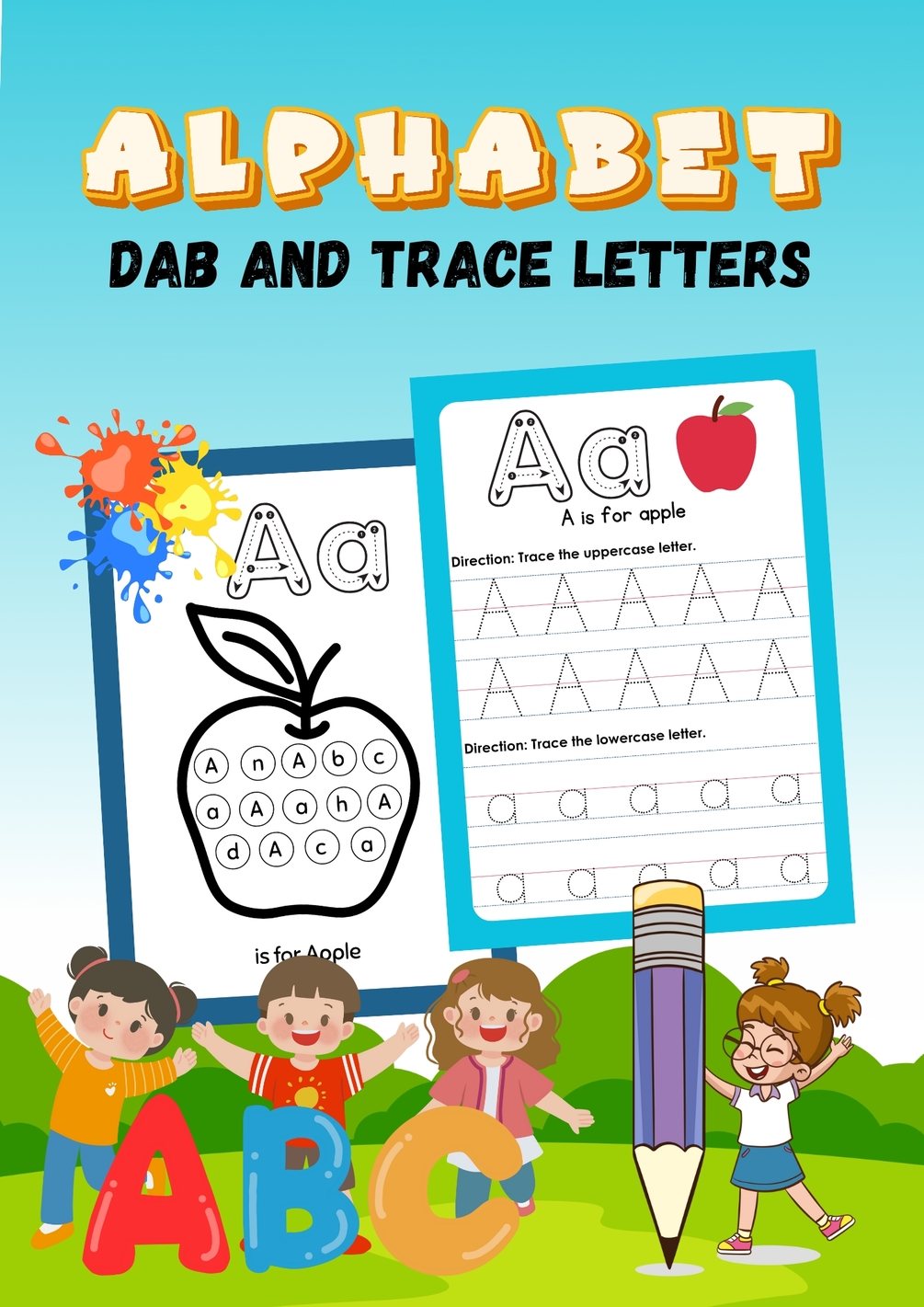 Dab & Trace ALPHABET WORKSHEET