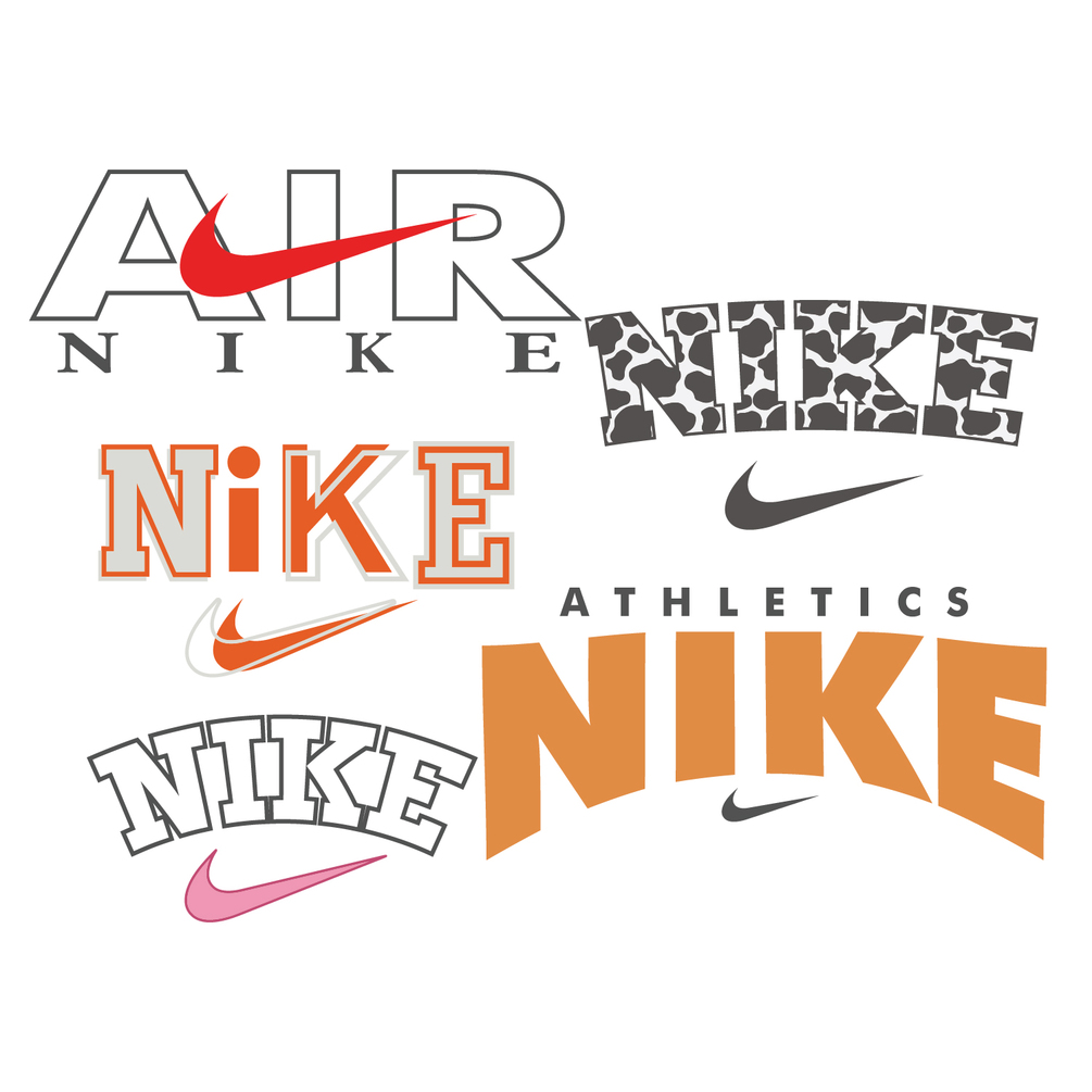Nike Air Bundle Logo Svg, Logo Brand Svg, Logo Bundle, Nike Brand Svg ...