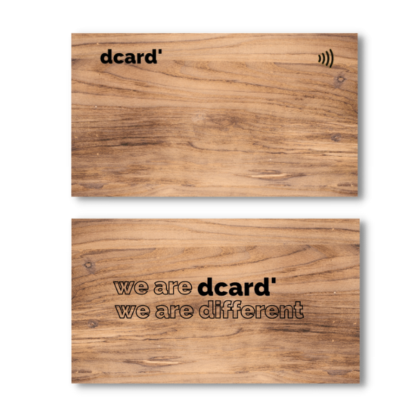 dcard’ - wood