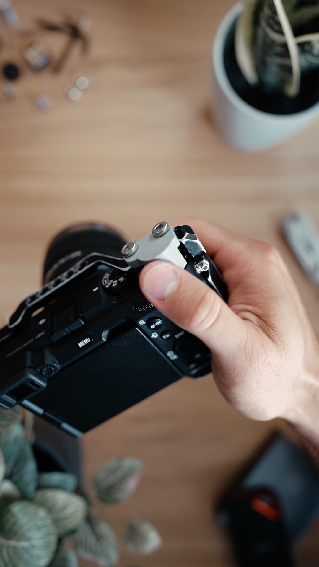 Sony A7C Exposure Compensation Dial Cover