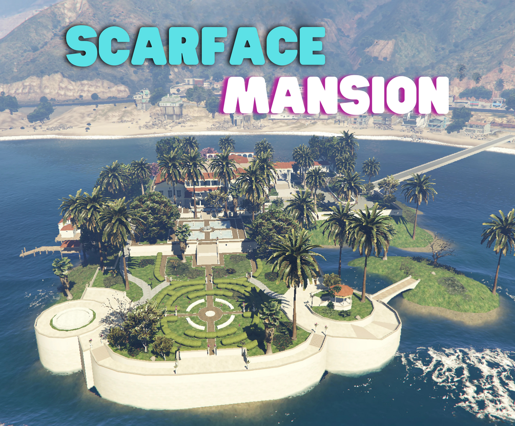 Scarface Mansion FiveM | FiveM MLO | FiveM | Mansion MLO | FiveM ...
