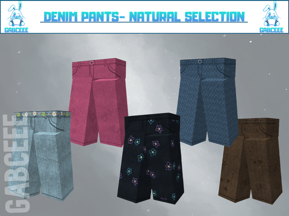 Minecraft HD- Denim Pack (Large Variety )