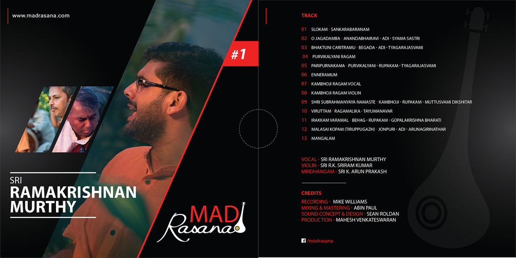 Sri Ramakrishnan Murthy - A MadRasana Carnatic Concert