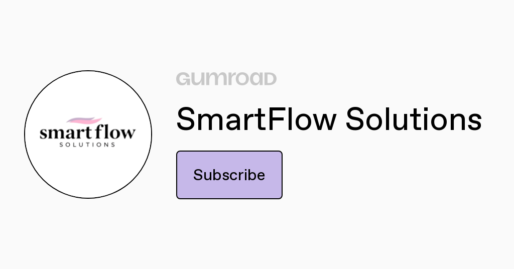 SmartFlow Solutions