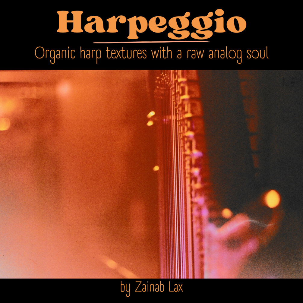 Harpeggio Sample Pack - Organic Harp Textures