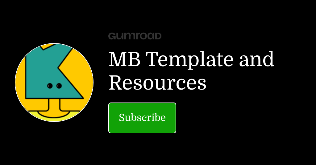 MB Template and Resources