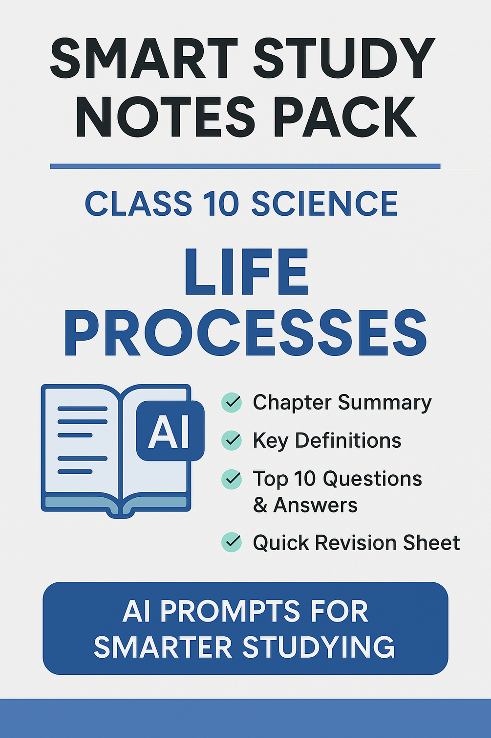 AI-Powered Study Notes Pack