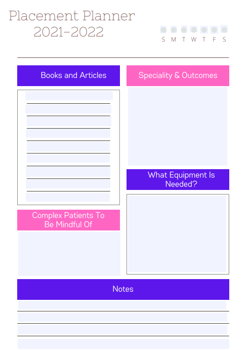 Digital Placement Planner