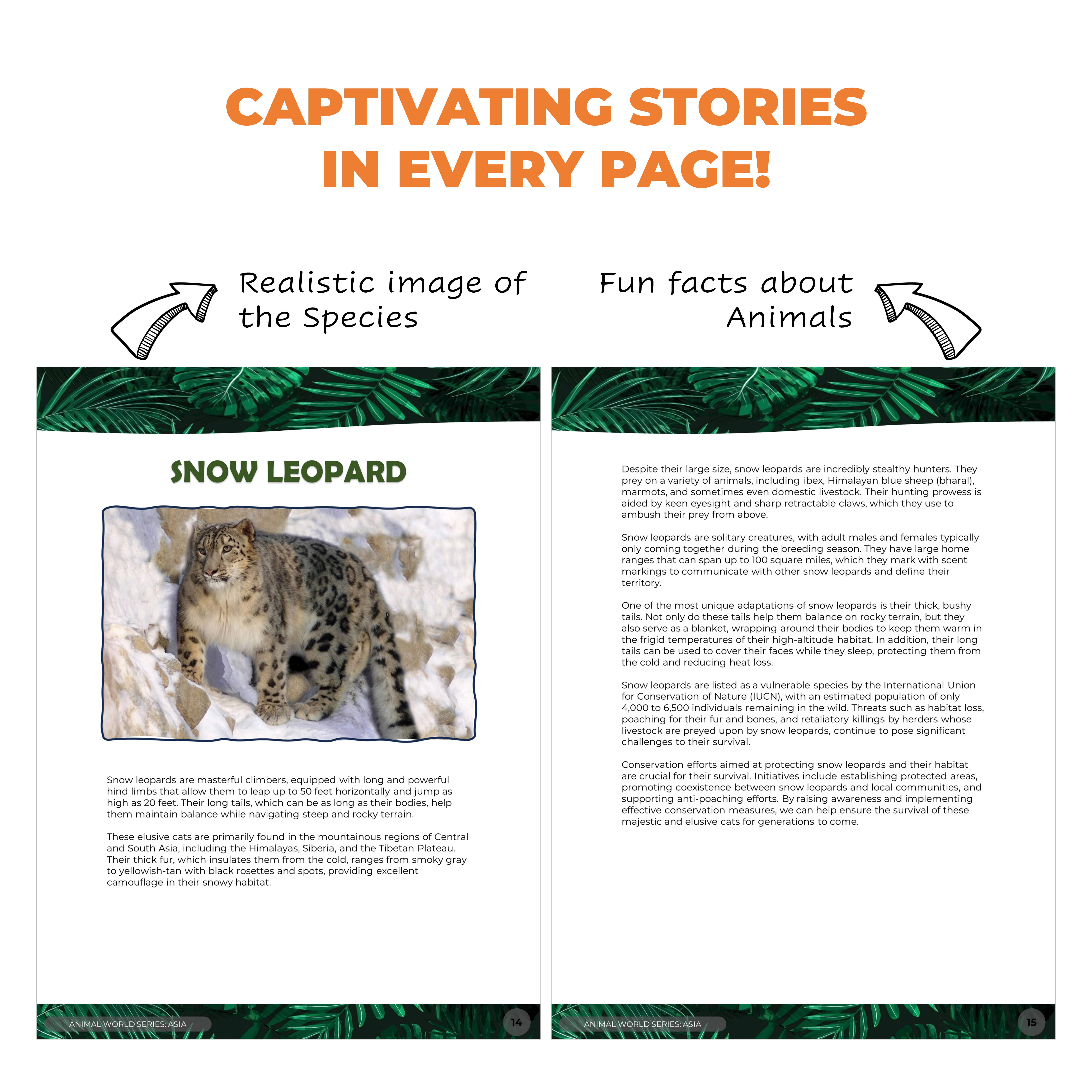 Printable Children Reading and Activity Book | Wildlife Animal World ...