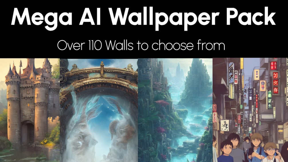 AI Wallpaper Mega Pack