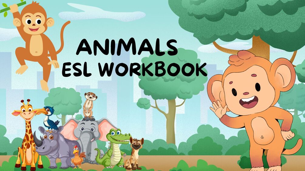 Engage Young Learners with Fun and Interactive ESL Animal Worksheets