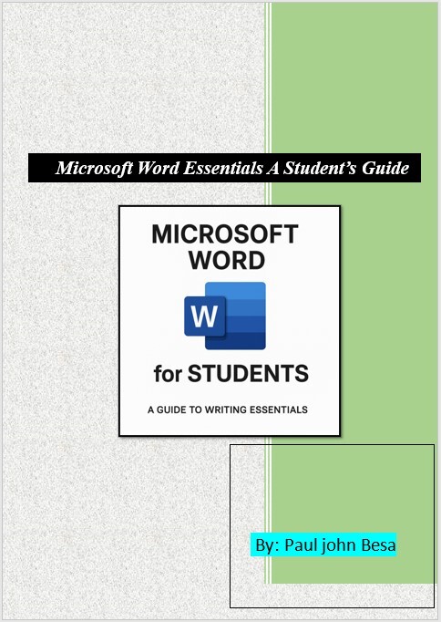 Microsoft Word Essentials - Paul Besa