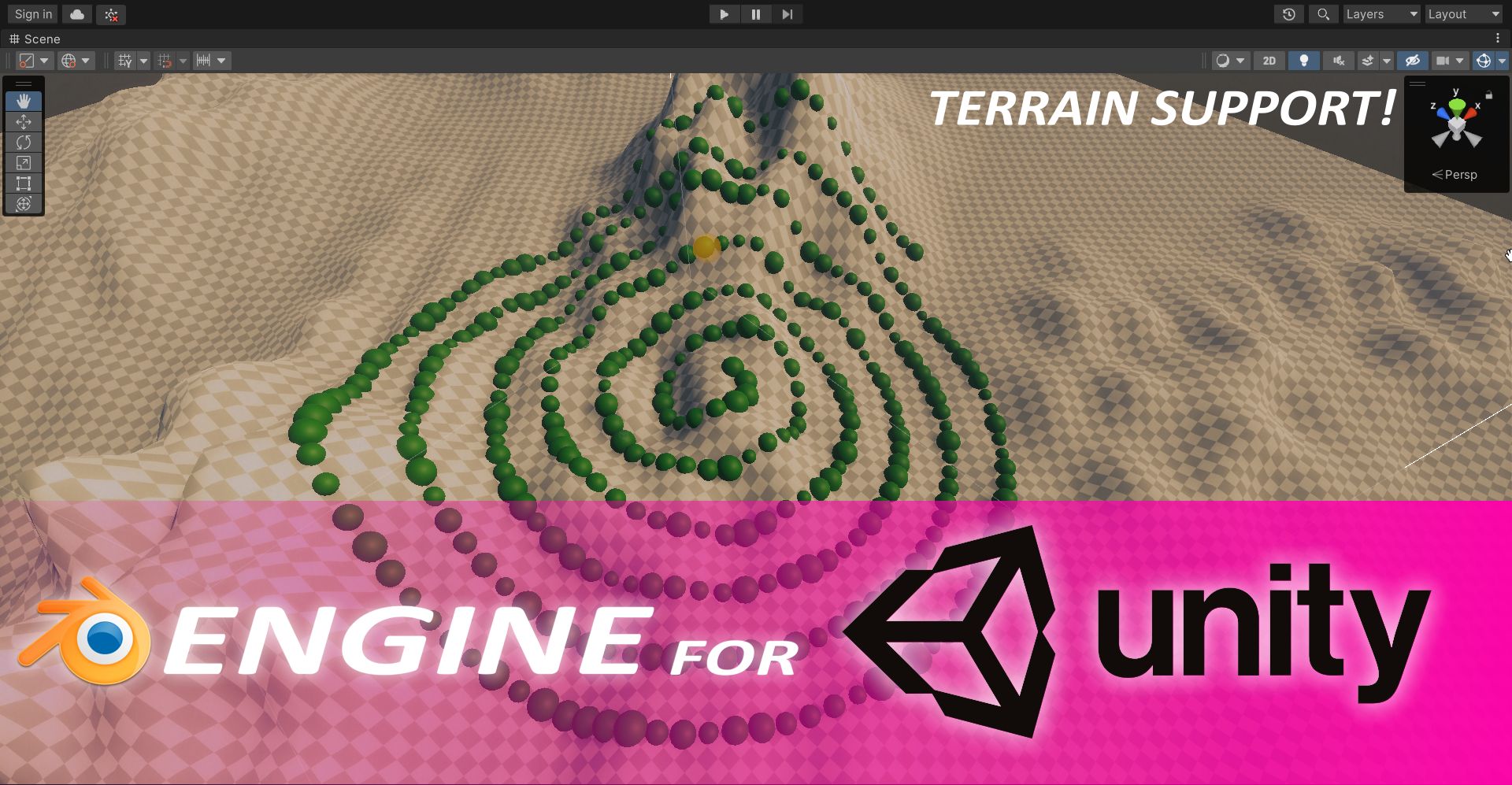 BEngine For Unity V0.6 - Terrain Support. - Mifth