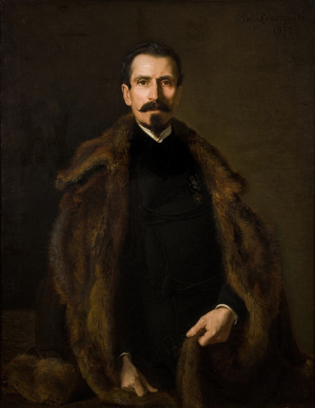 Portrait of Julian Konstanty Ordon by Boleslaw Laszczynski
