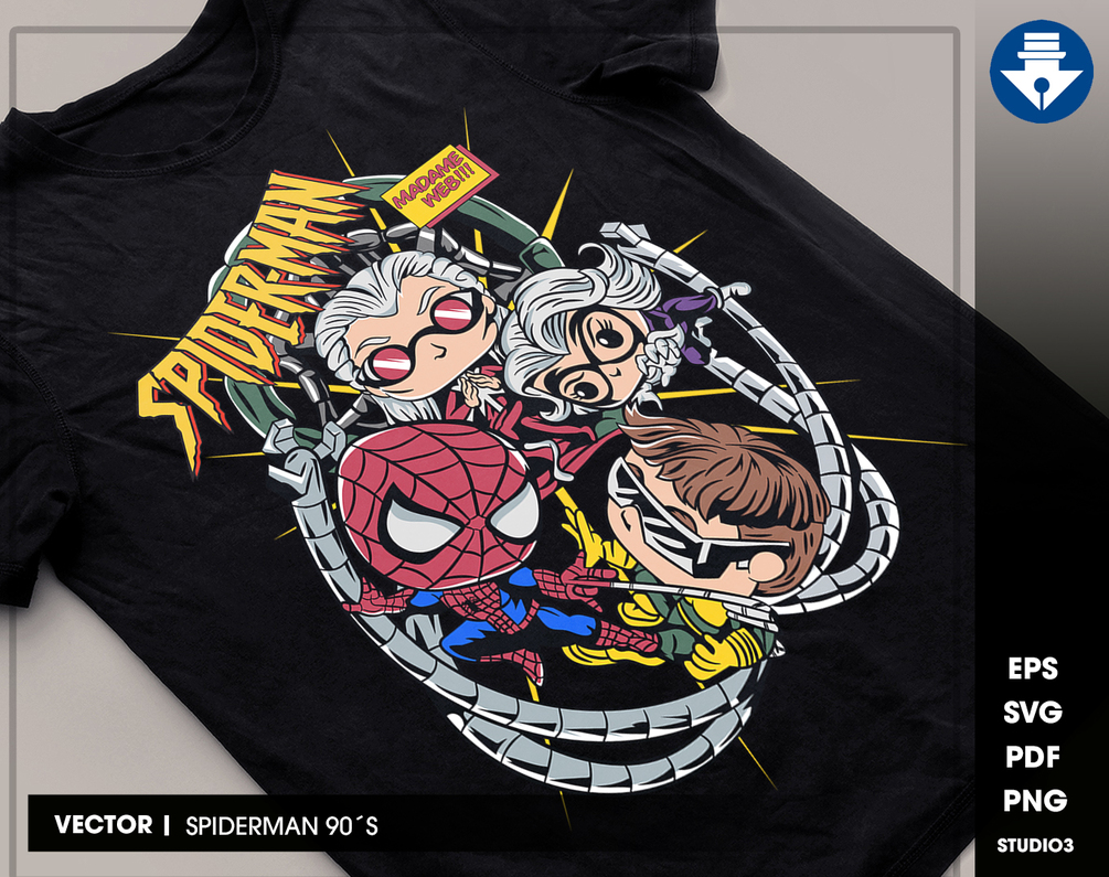 Vector Funko de Spiderman