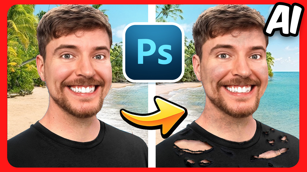 How To Make Realistic Ripped Shirt Effect Using AI → ASSETS