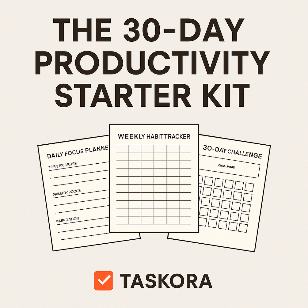 The 30-Day Productivity Starter Kit