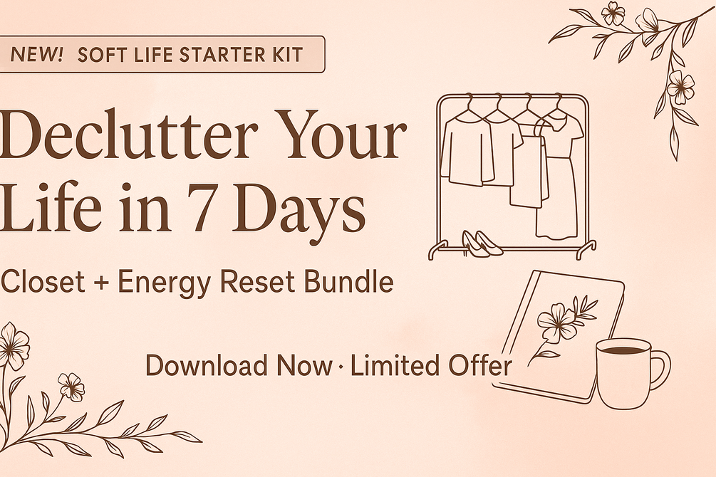 Soft Life Starter Kit: Declutter Your Wardrobe and Elevate Your Energy