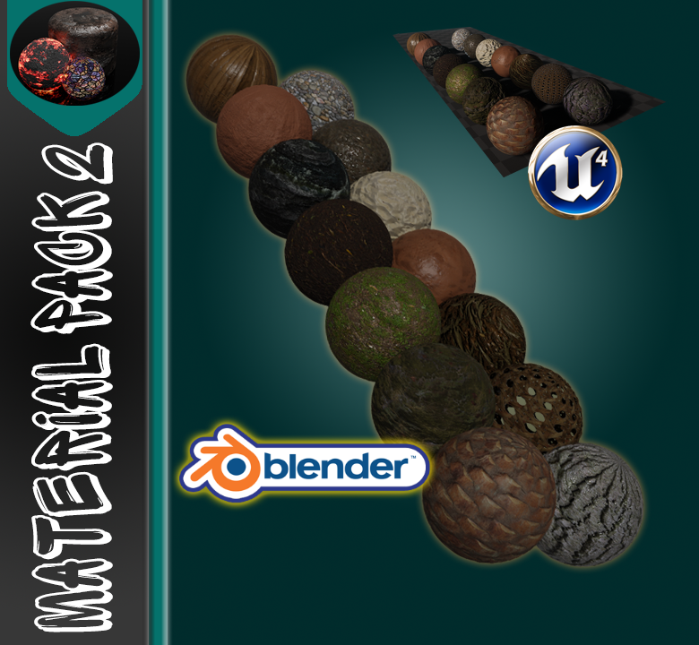 3D Tudor Material Pack 2 (Nature)