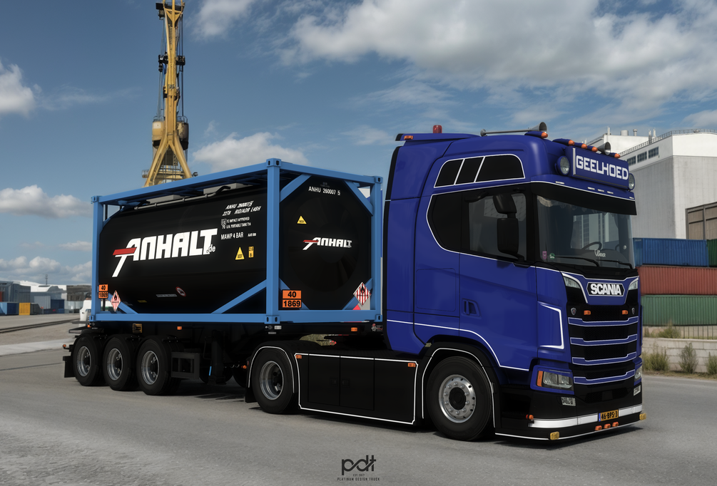 SCANIA S450 GEELHOED