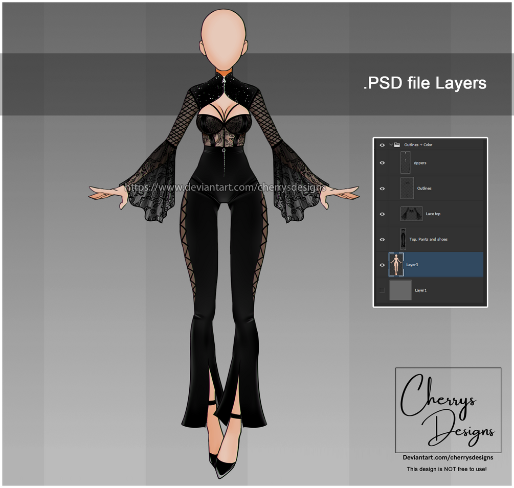 customizable Outfit Design 55