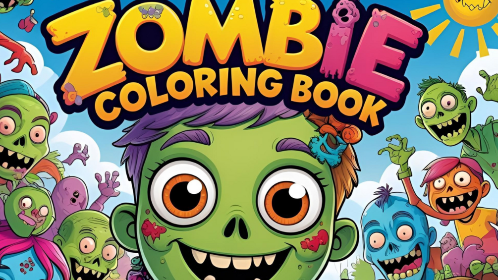Zombie Coloring Book