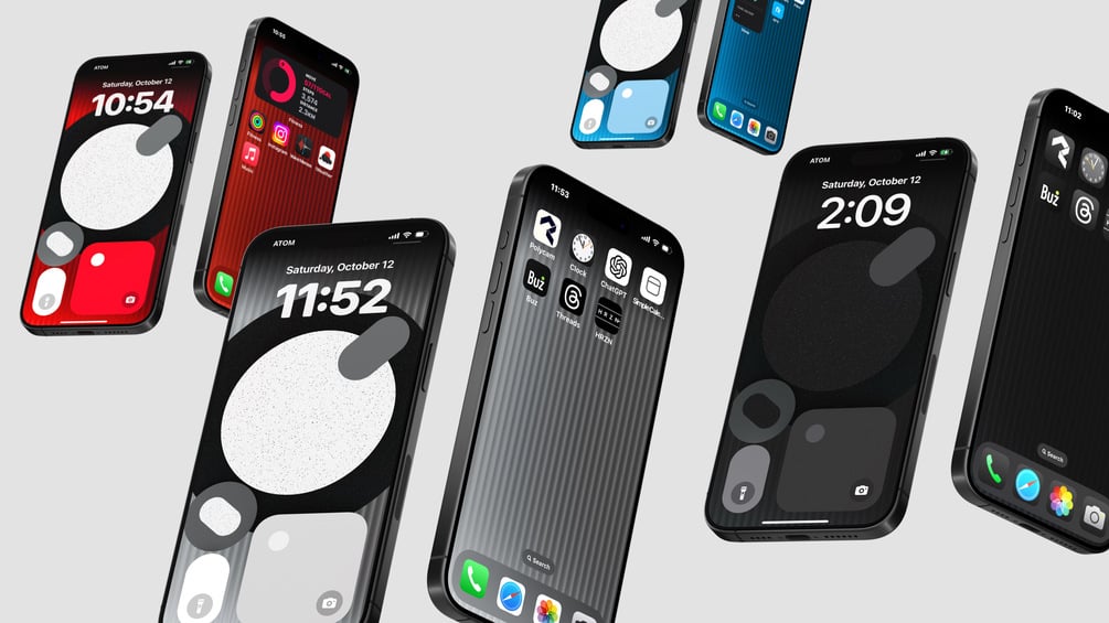 Updated Nothing Inspired Wallpapers for i phones