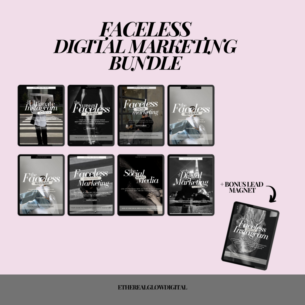the faceless digital marketing bundle
