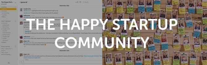 Join the Happy Startup Online Community