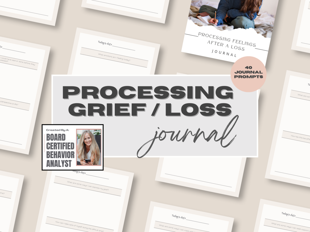 Processing Grief and Loss Journal