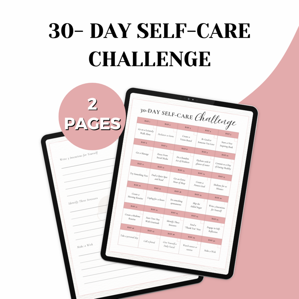 FREE 30-DAY SELF-CARE CHALLENGE