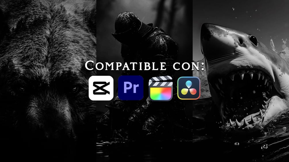 LUT/FILTRO BLANCO Y NEGRO (ALTA OSCURIDAD)